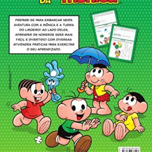 Turma da Mônica: Vamos Aprender os Números - Let's Learn the Numbers (Children’s Book - Portuguese Edition)