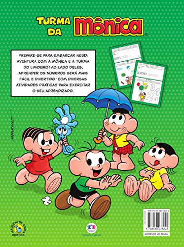 Turma da Mônica: Vamos Aprender os Números - Let's Learn the Numbers (Children’s Book - Portuguese Edition)