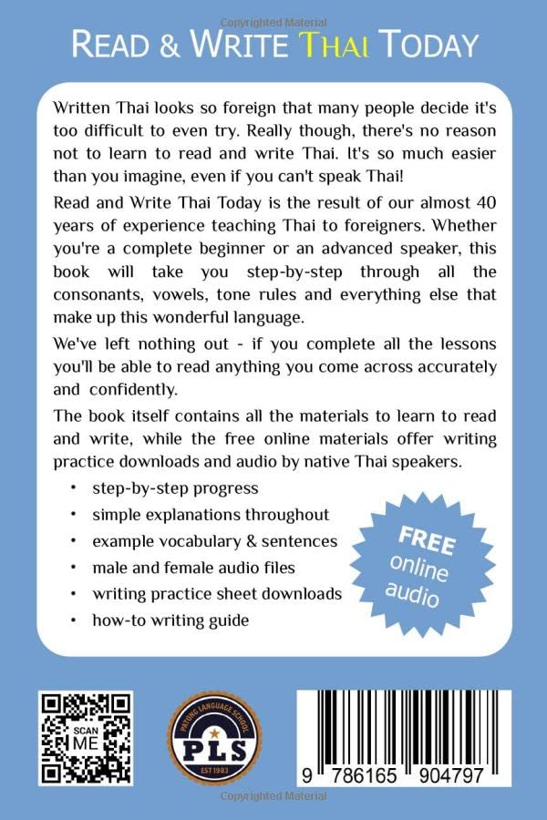 Read & Write Thai Today: The Easiest and Quickest Method to Learn to Read Thai