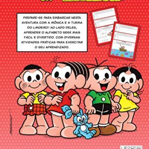 Turma da Mônica: Vamos Aprender o Alfabeto - Let's Learn the Alphabet (Children’s Book - Portuguese Edition)