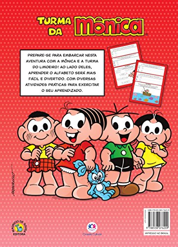 Turma da Mônica: Vamos Aprender o Alfabeto - Let's Learn the Alphabet (Children’s Book - Portuguese Edition)