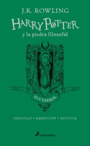 harry potter y la piedra filosofal (20 aniv. slytherin) / harry potter and the s orcerer's stone (slytherin) (spanish edition)