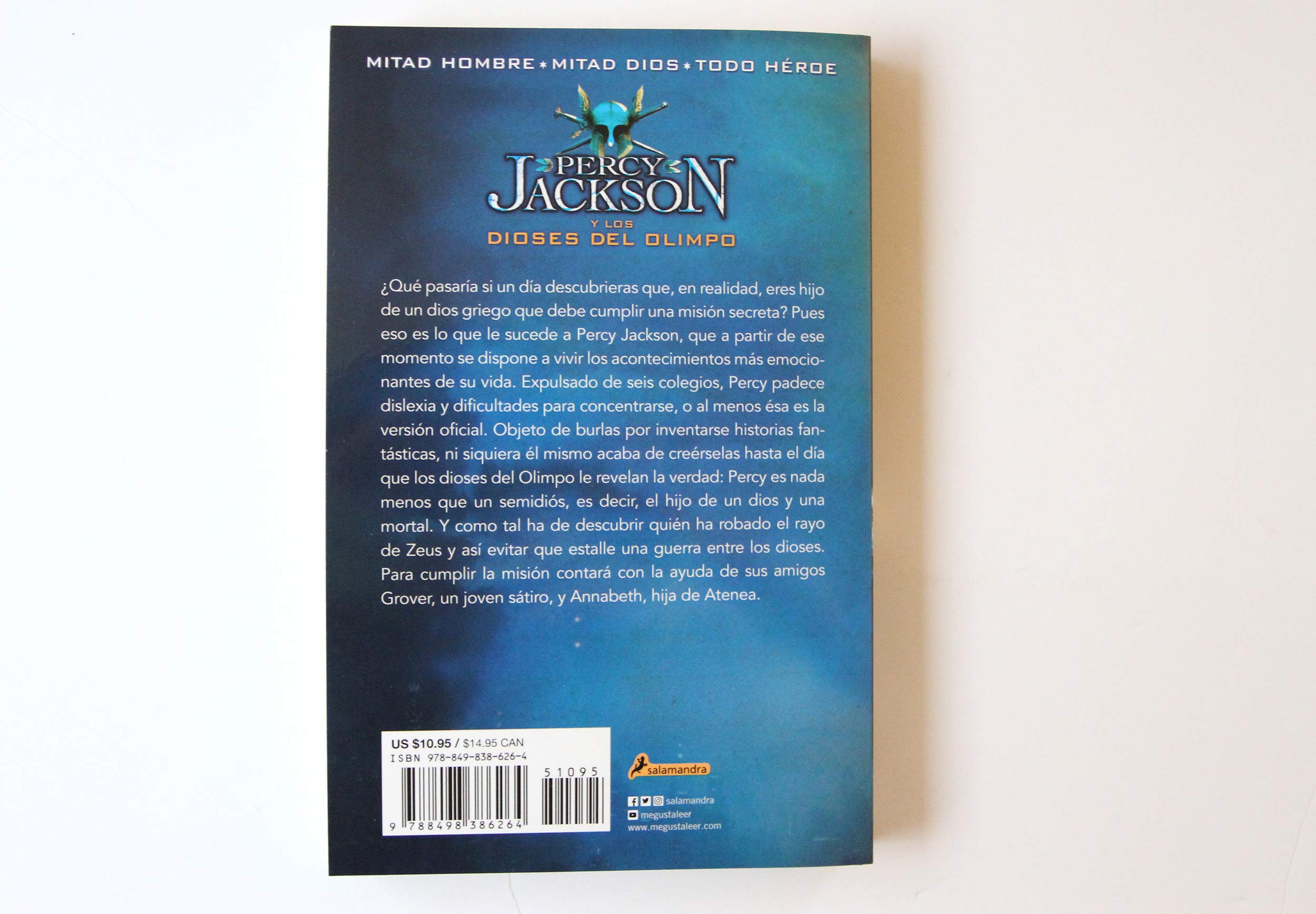 El ladrón del rayo/ The Lightning Thief (Percy Jackson y los dioses del olimpo / Percy Jackson and the Olympians) (Spanish Edition)