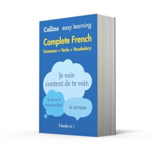 Easy Learning French Complete Grammar, Verbs And Vocabulary (3 Books In 1): Trusted Support For Learning (Collins Easy Learning)