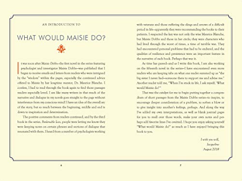 What Would Maisie Do?: Inspiration from the Pages of Maisie Dobbs