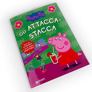 Gli attacca-stacca di Peppa Pig. Con adesivi. Ediz. a colori