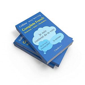 Easy Learning French Complete Grammar, Verbs And Vocabulary (3 Books In 1): Trusted Support For Learning (Collins Easy Learning)