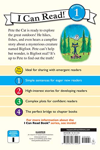 Pete the Cat Goes Camping (I Can Read Level 1)