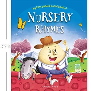 Nursery Rhymes Board Book: Illustrated Classic Nursery Rhymes (My First Book series)