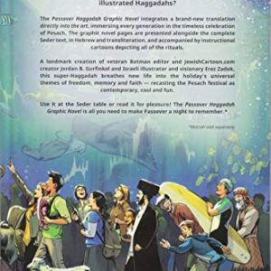 Passover Haggadah Graphic Novel (English and Hebrew Edition)