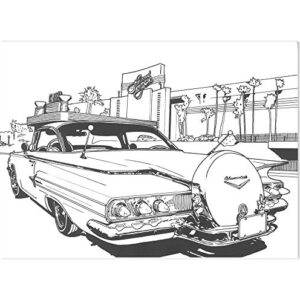 Lowrider Coloring Book