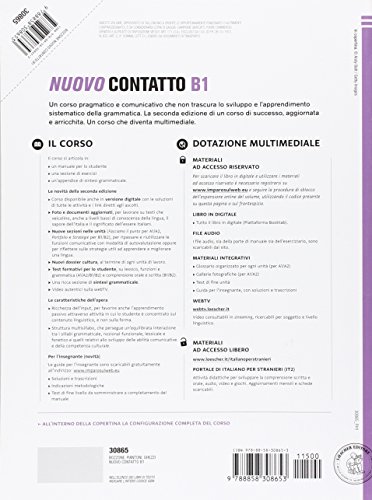 Nuovo Contatto: Volume B1 (Manuale + Eserciziario)