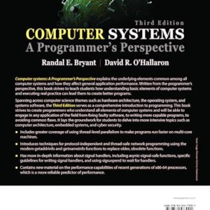 Computer Systems: A Programmer's Perspective, 3 Edition