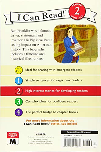 Ben Franklin Thinks Big (I Can Read Level 2)