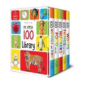 My First 100 Library: Boxset of 5 Early Learning Board Books