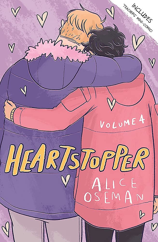 Heartstopper Series Volume 1-4 Books Set By Alice Oseman