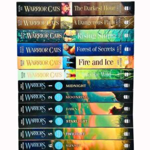 Warrior Cats Volume 1 to 12 Books Collection Set (The Complete First Series (Warriors: The Prophecies Begin Volume 1 to 6) & The Complete Second Series (Warriors: The New Prophecy Volume 7 to 12)