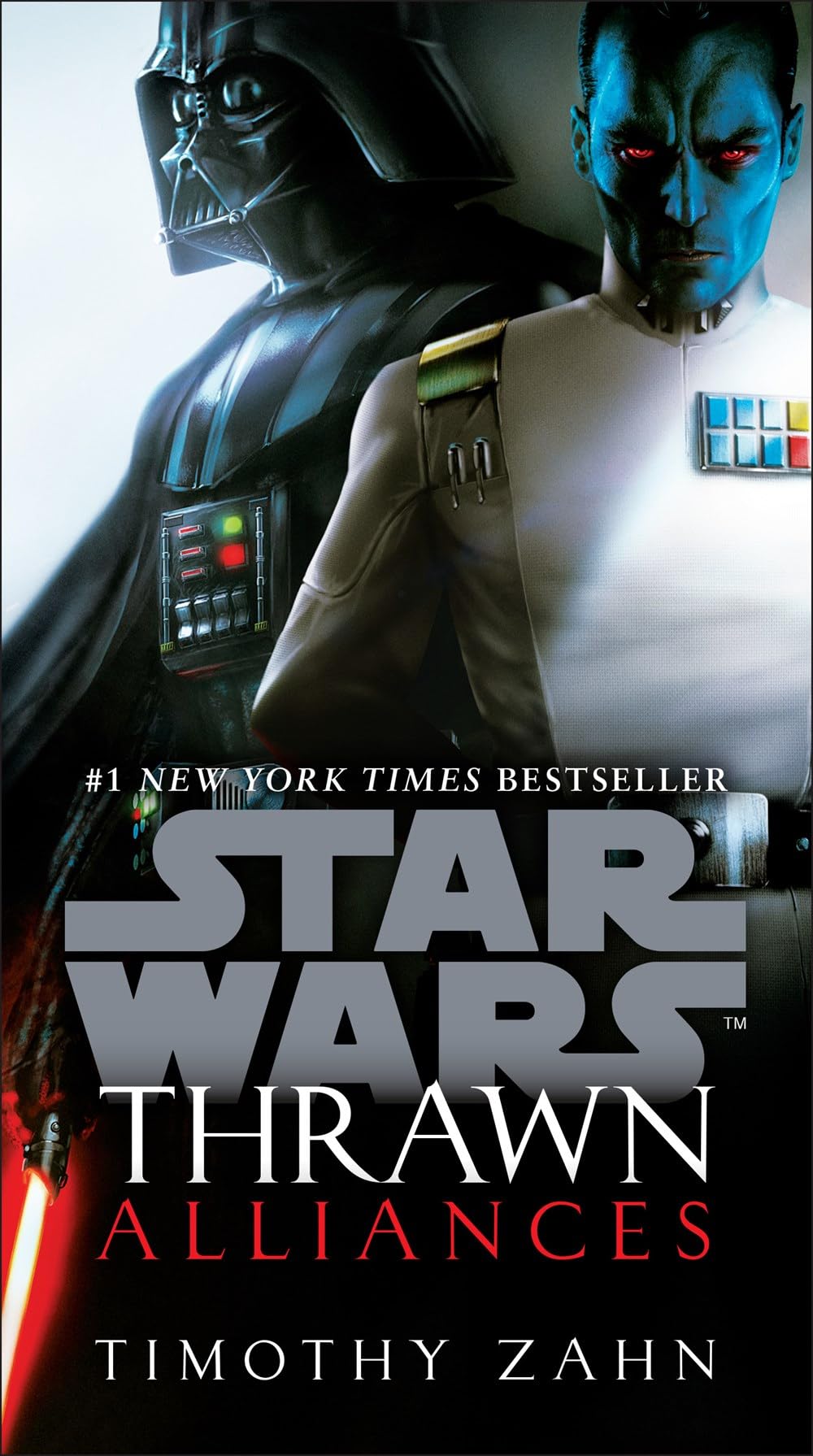 Star Wars: Thrawn Series Books 1 - 3 Collection Set by Timothy Zahn (Thrawn, Alliances & Treason)