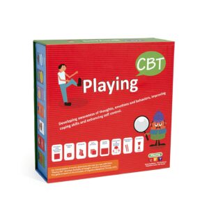 Playing CBT - Therapy Games for Kids Age 7-14 to Develop Awareness of Thoughts, Emotions & Behaviors, Improve Social Skills, Coping Skills and Enhance Self Control, 15-Games-in-1. Updated Version 2024