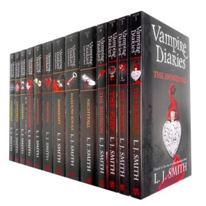 vampire diaries complete collection 13 books set by l. j. smith (the awakening, the return, the hunters & the salvation)