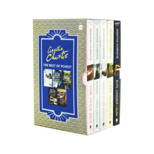 agatha christie the best of poirot 5 books box set collection pack