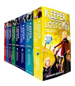 keeper of the lost cities series volume 1 - 8 collection books box set by shannon messenger (keeper of the lost cities, exile, everblaze, neverseen, lodestar, nightfall, flashback & legacy)