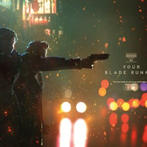 Free League Publishing Blade Runner Roleplaying Game Book for Fantasy Strategy Game, Adults, Family, Teens 16 Years and Up, SciFi RPG, Hardback