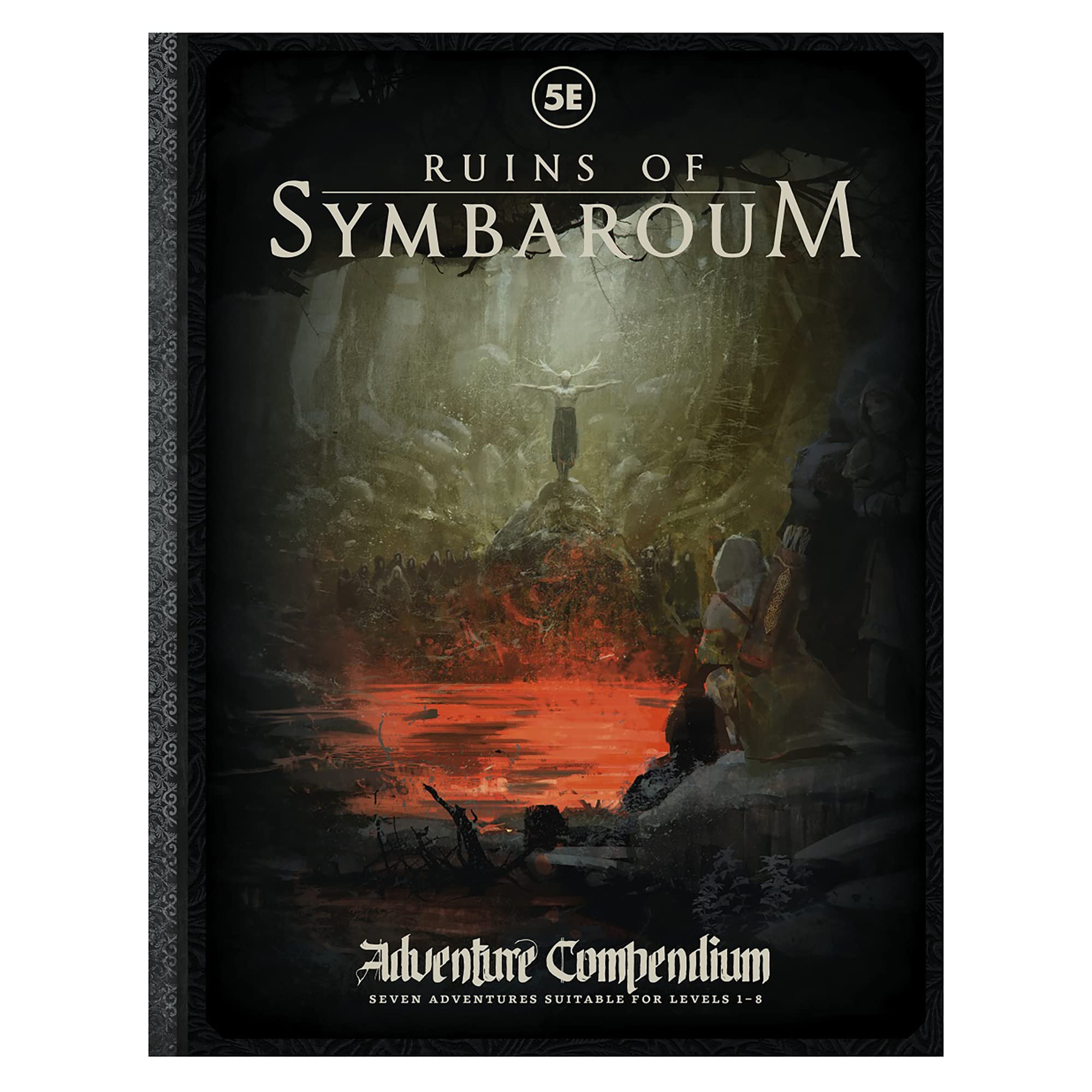 Free League Publishing Ruins of Symbaroum: Adventure Compendium 5e - Seven RPG Adventures Suitable for Levels 1-8, Free Leage Publishing, Roleplaying Game, New Maps, Stories & Content