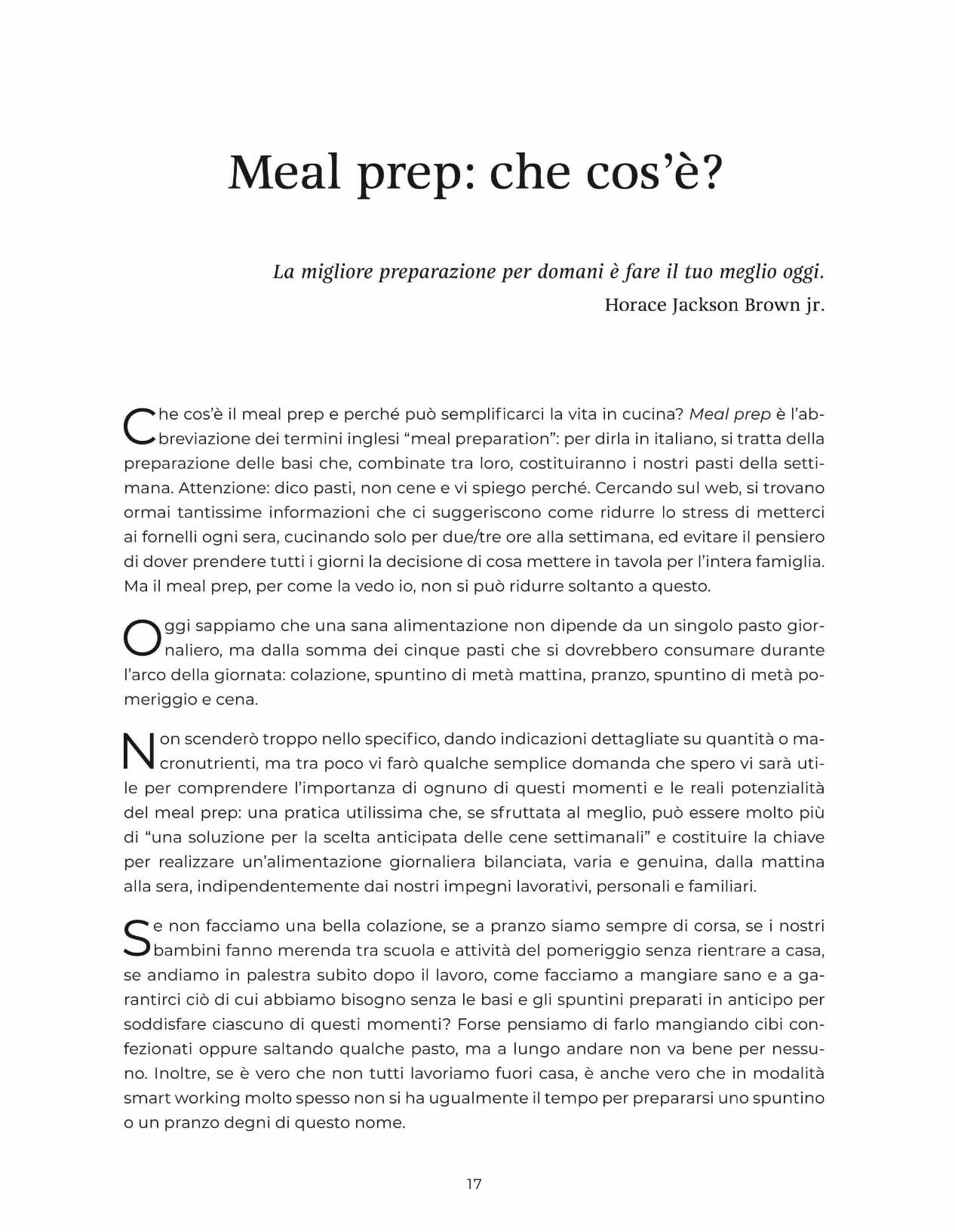 Organizzarsi in cucina con il meal prep. Programmare i pasti della settimana per tutta la famiglia