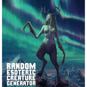 Lamentations of the Flame Princess Random Esoteric Creature Generator for Classic Fantasy Rpgs & Their Modern Simulacra