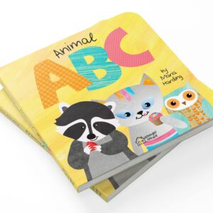 Animal ABC: Playful animals teach A to Z (Padded Board Book)