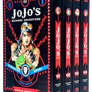 JoJo's Bizarre Adventure Part 2: Battle Tendency Volume 1-4 Books Collection Set