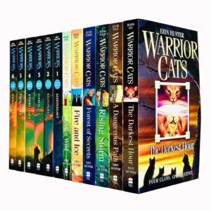 warrior cats volume 1 to 12 books collection set (the complete first series (warriors: the prophecies begin volume 1 to 6) & the complete second series (warriors: the new prophecy volume 7 to 12)