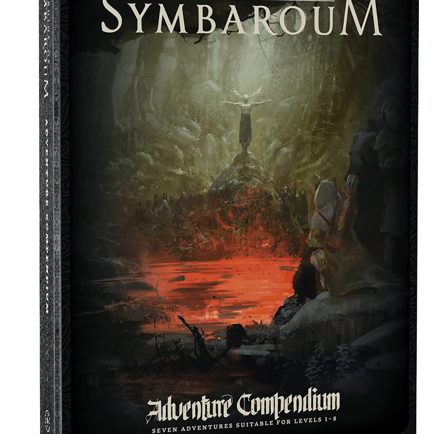 Free League Publishing Ruins of Symbaroum: Adventure Compendium 5e - Seven RPG Adventures Suitable for Levels 1-8, Free Leage Publishing, Roleplaying Game, New Maps, Stories & Content