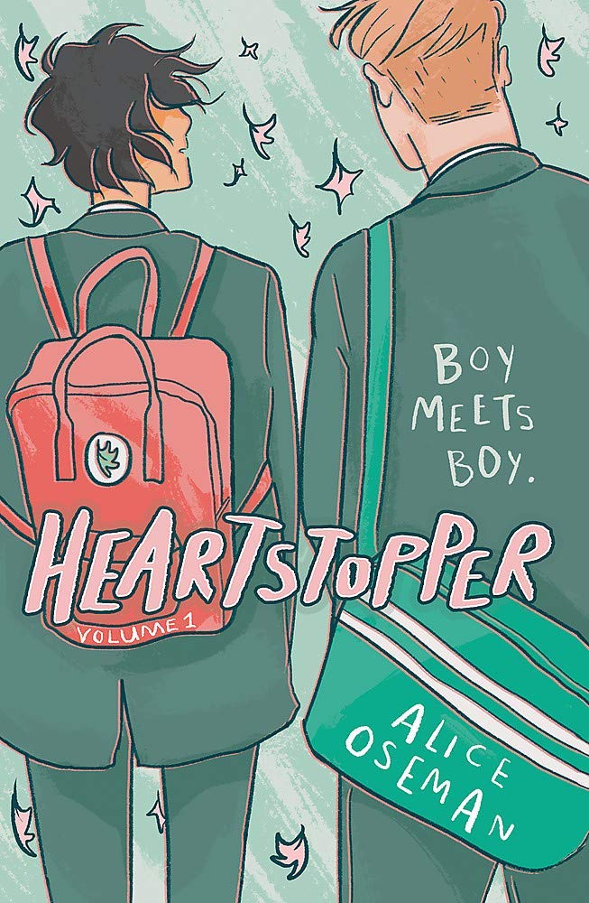 Heartstopper Series Volume 1-4 Books Set By Alice Oseman