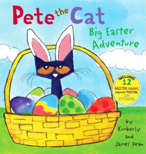 pete the cat: big easter adventure: an easter and springtime book for kids