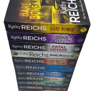 The Temperance Brennan Series 18 Books Collection Set By Kathy Reichs ( Series 1,2 & 3 )