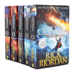 heroes of olympus complete collection 5 books box set -the lost hero/the son of neptune/the mark of athena/the blood of olympus by rick riordan (2015-06-07)