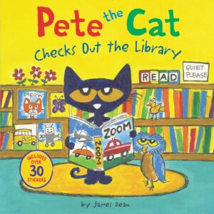 pete the cat checks out the library