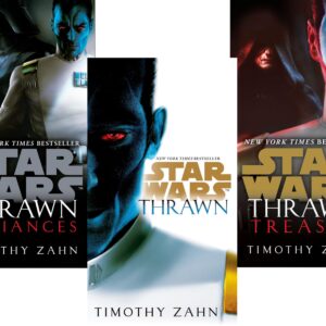 Star Wars: Thrawn Series Books 1 - 3 Collection Set by Timothy Zahn (Thrawn, Alliances & Treason)