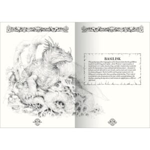 Free League Forbidden Lands: Book of Beasts - Hardcover Expansion RPG Book, Free League Publishing, A Beastiary You Can Play, Murderous Monsters & Lethal Encounters, Role Playing Game