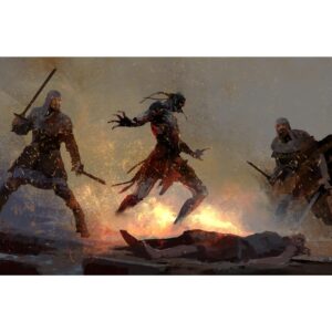 Free League Publishing Ruins of Symbaroum: Adventure Compendium 5e - Seven RPG Adventures Suitable for Levels 1-8, Free Leage Publishing, Roleplaying Game, New Maps, Stories & Content