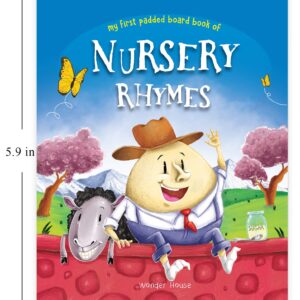 Nursery Rhymes Board Book: Illustrated Classic Nursery Rhymes (My First Book series)