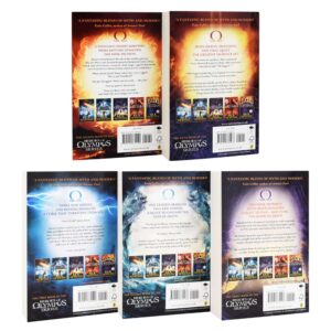 Heroes of Olympus Complete Collection 5 Books Box Set -The Lost Hero/The Son of Neptune/The Mark of Athena/The Blood of Olympus by Rick Riordan (2015-06-07)