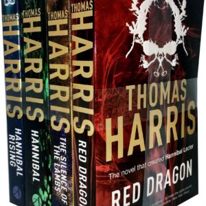 Hannibal Lecter Series Collection 4 Books Set by Thomas Harris (Red Dragon, Silence Of The Lambs, Hannibal, Hannibal Rising)