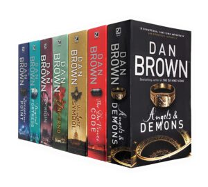 robert langdon series collection 7 books set by dan brown (angels and demons, the da vinci code, the lost symbol, inferno, origin, digital fortress, deception point)