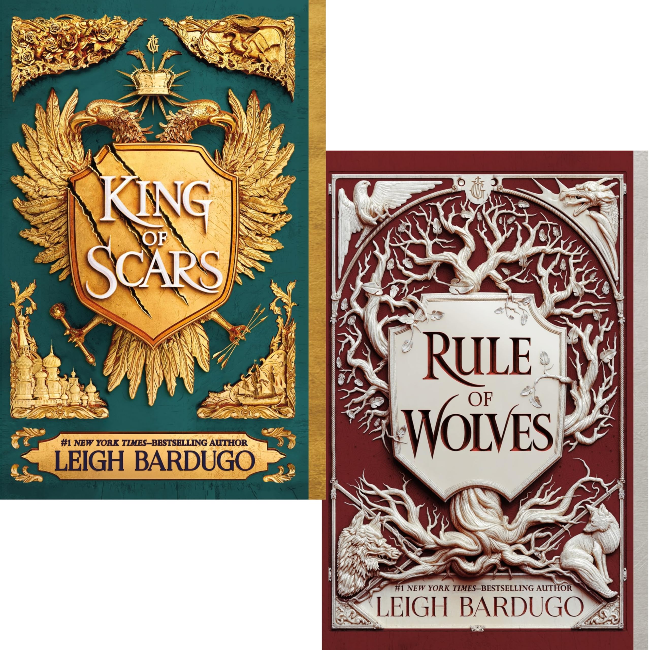 Rule of Wolves & King of Scars By Leigh Bardugo Collection 2 Books Set