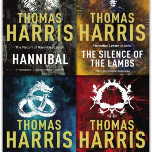 Hannibal Lecter Series Collection 4 Books Set by Thomas Harris (Red Dragon, Silence Of The Lambs, Hannibal, Hannibal Rising)