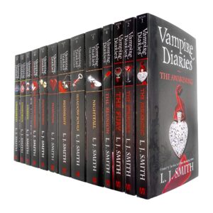 Vampire Diaries Complete Collection 13 Books Set by L. J. Smith (The Awakening, The Return, The Hunters & The Salvation)