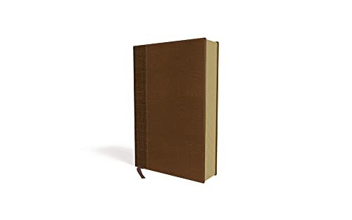 NIrV, Giant Print Compact Bible, Leathersoft, Brown, Comfort Print